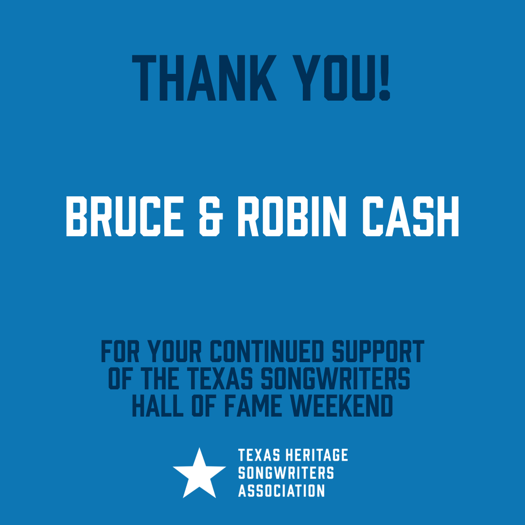 Bruce & Robin Cash - Texas Heritage Songwriters' Association